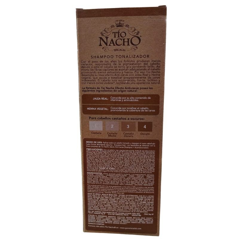Shampoo Tío Nacho X415 ml Anti-Canas