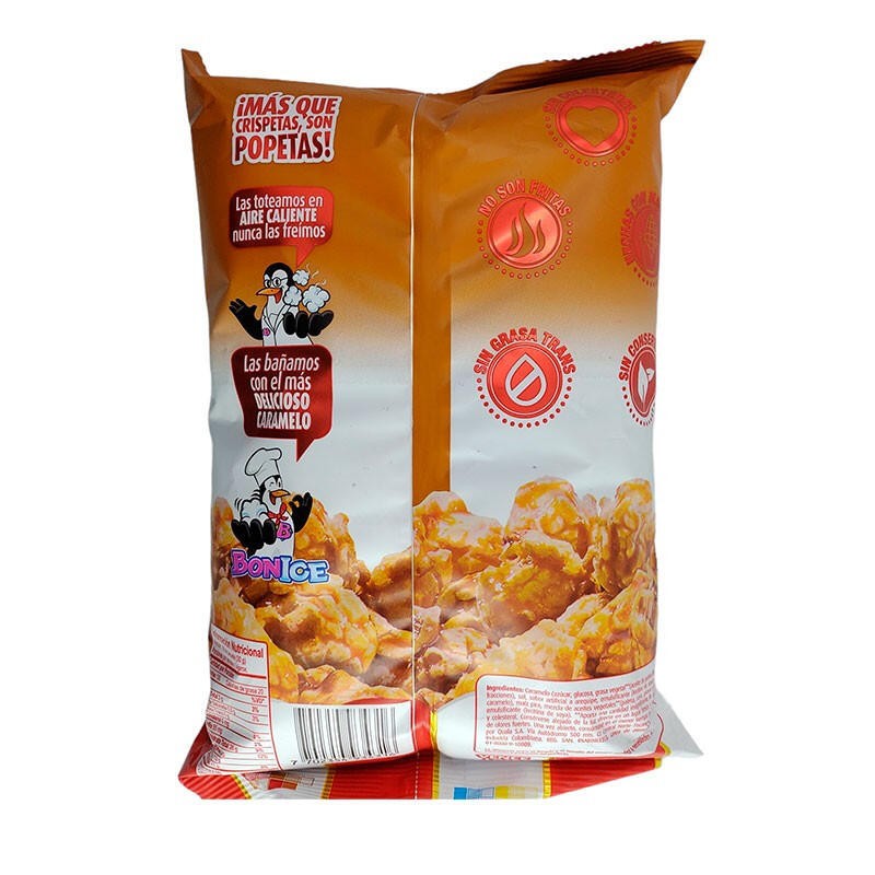 Popetas Caramelo Bonice X165gr