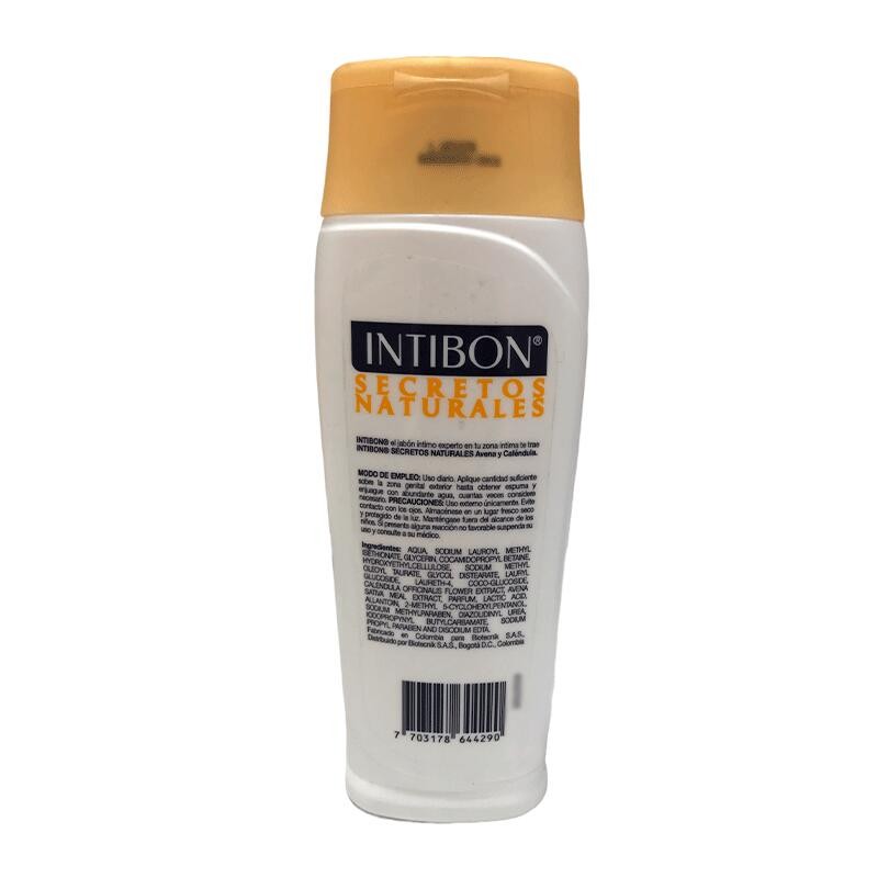 Jabón Íntimo Intibon Mujer Avena y Caléndula 210gr