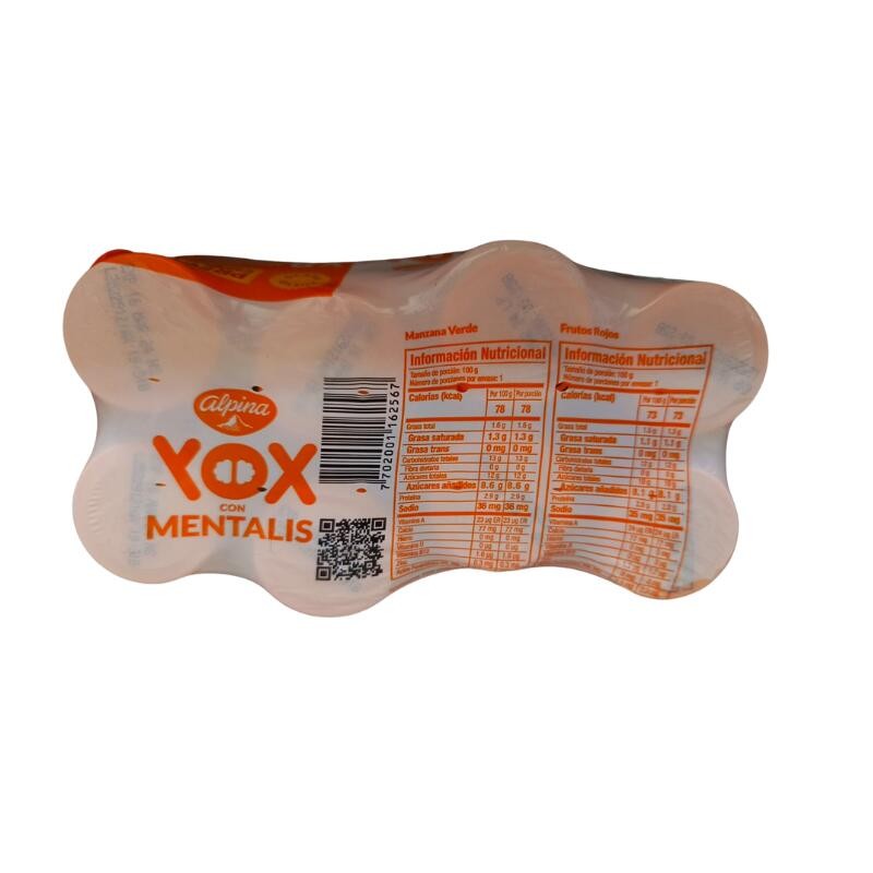 Yox con Mentallis x8Und X100g