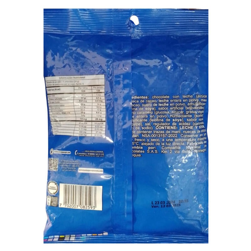 Chocolate Jet Caramel X18Und X108gr